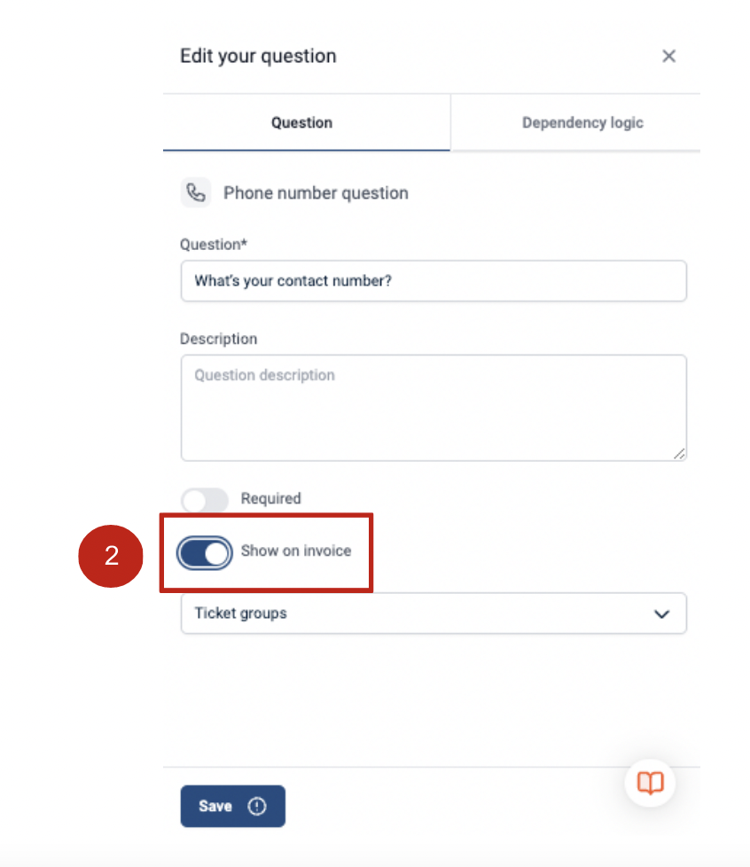 How to configure invoices and receipts for Delegate Registration