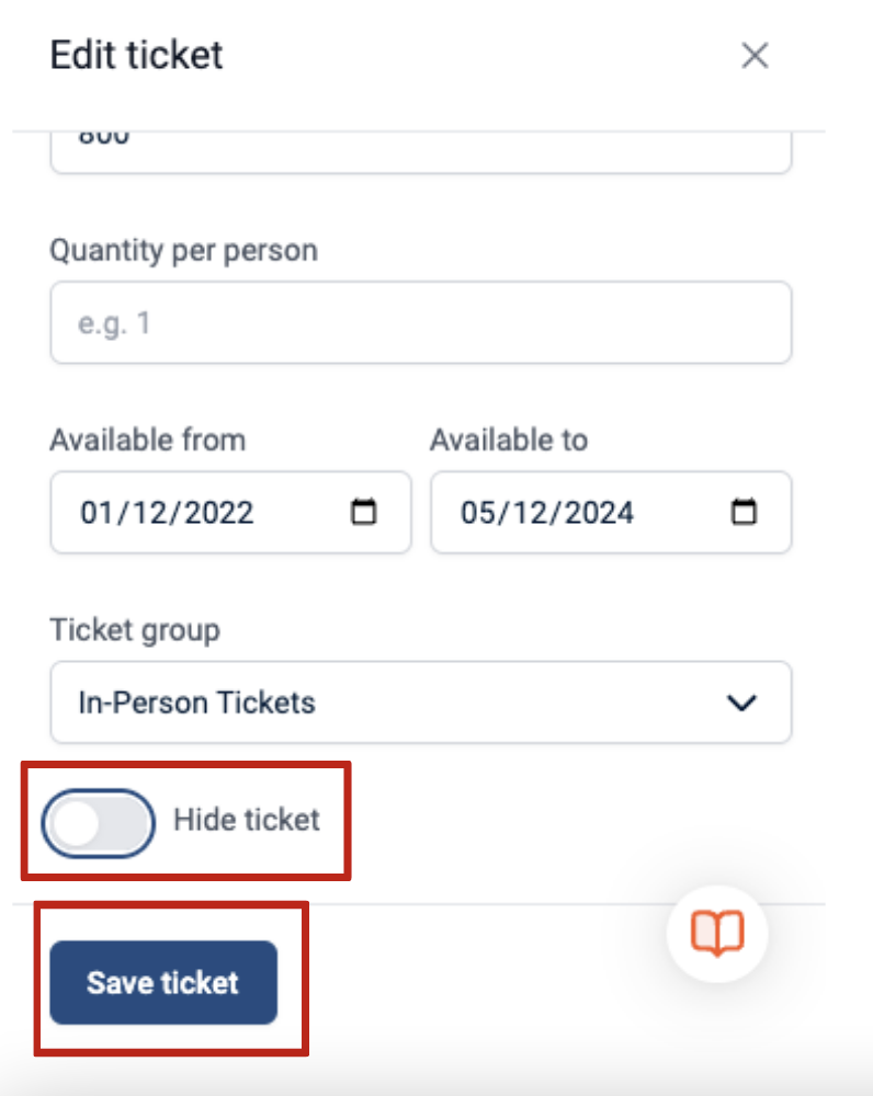 How to create your delegate registration tickets for your event