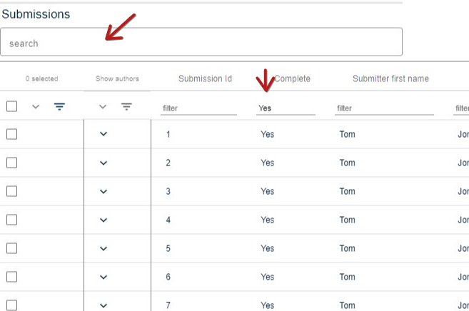 Export table data to Excel